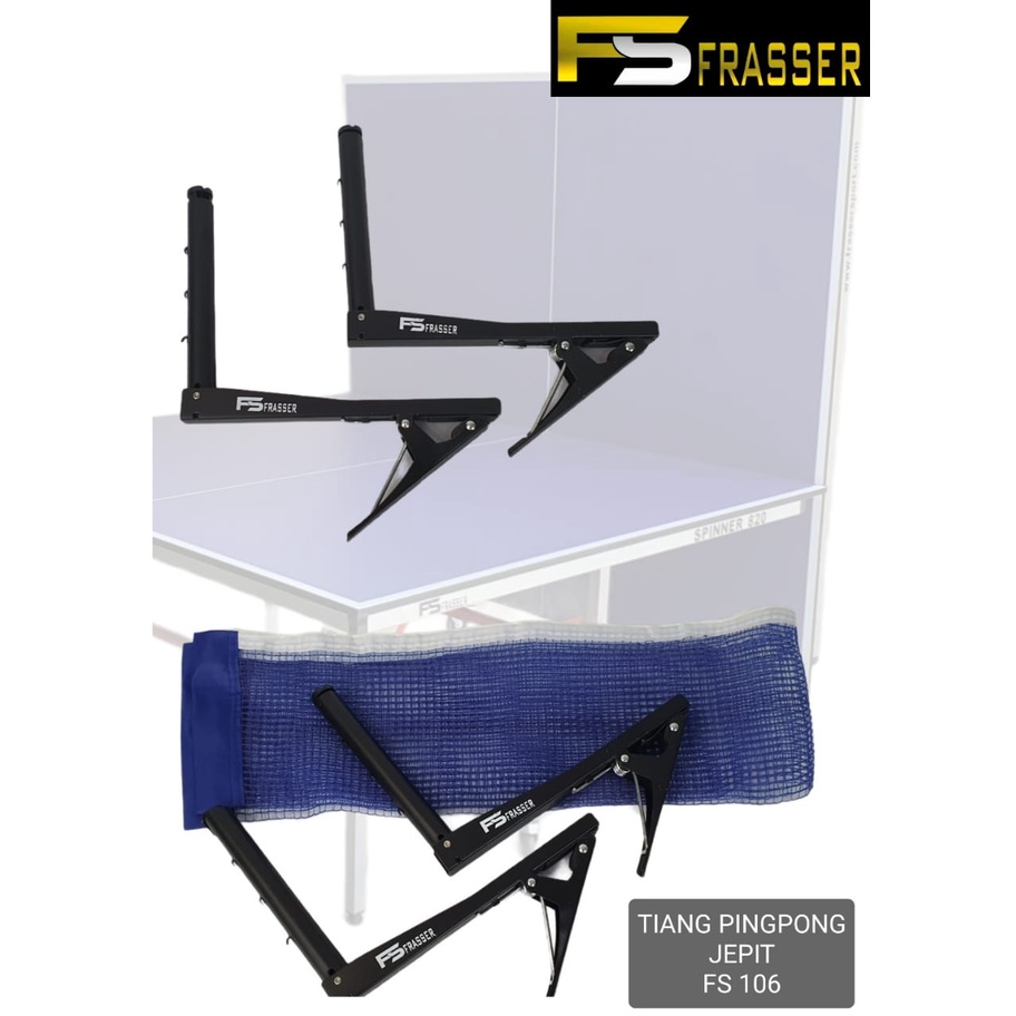 Jual Frasser Tiang Pingpong Tiang Net Tenis Meja Jepit Bonus Net ...