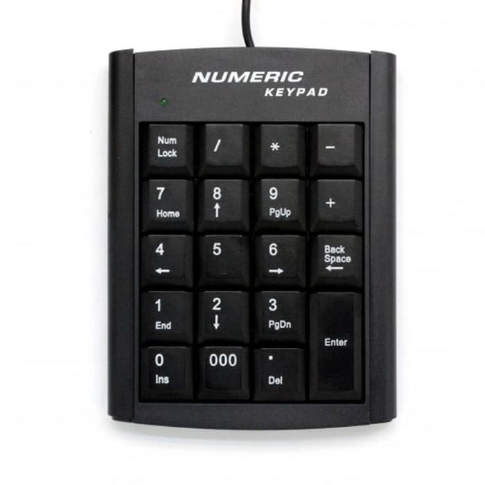 Jual Numeric Keypad Mini Keyboard Kasir Numpad / Angka | Shopee Indonesia