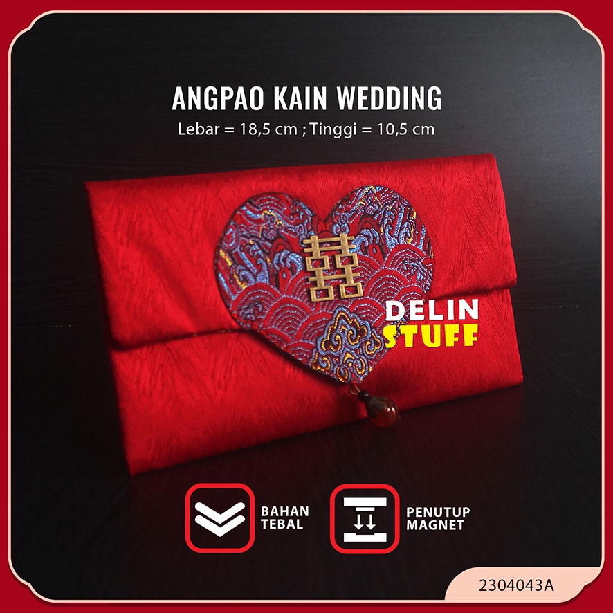 Jual Angpao Kain Wedding / Angpao Sangjit / Angpao Shuang Xi / Angpau ...