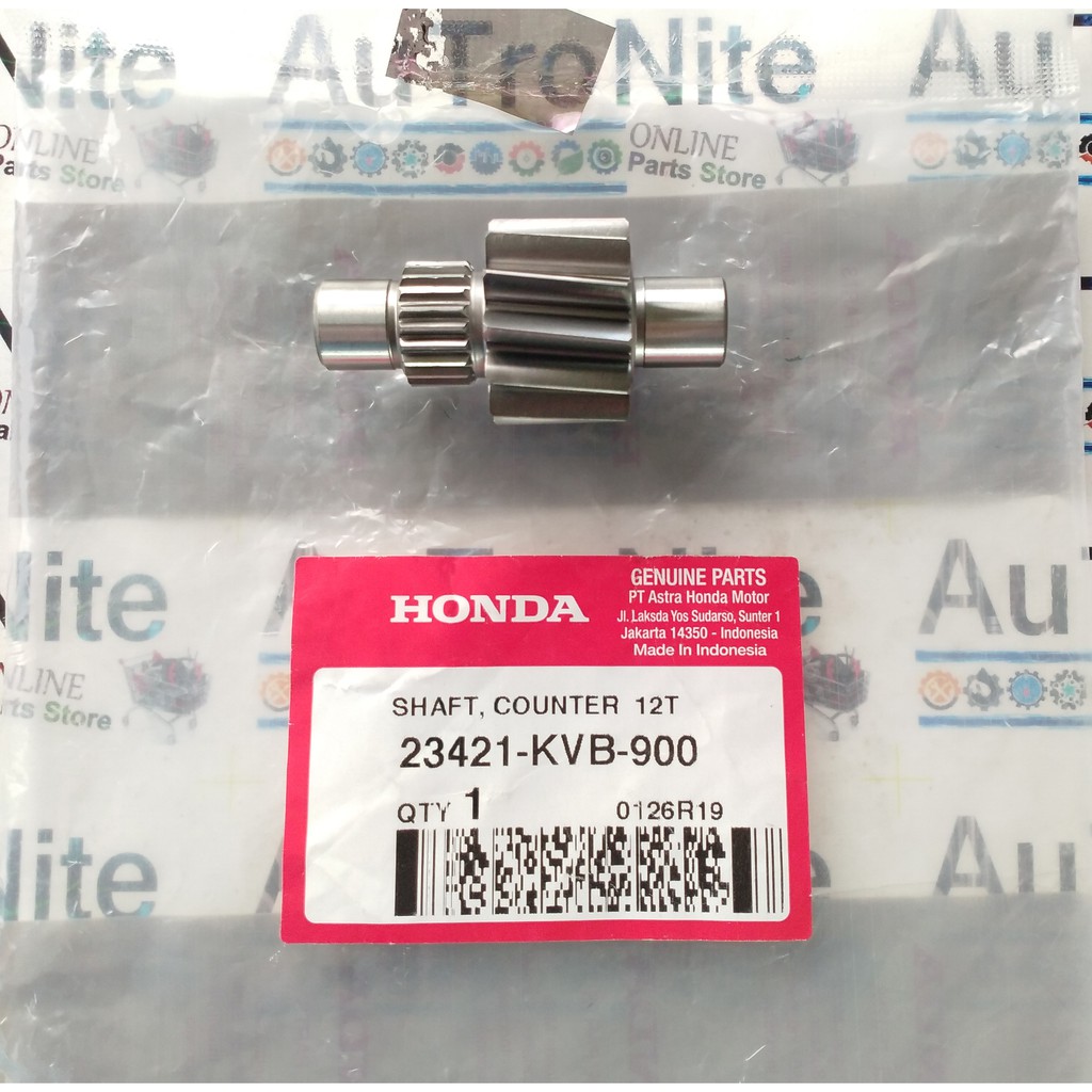 Jual Gear Shaft Counter 12T 23421-KVB-900 Original Honda Beat Scoopy ...