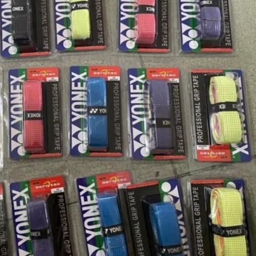 Jual Grip Karet Yonex Aerotec Bintik/Berpori|Grip Raket Badminton|Grip ...