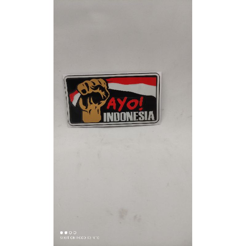 Jual stiker AYO INDONESIA (A7) | Shopee Indonesia