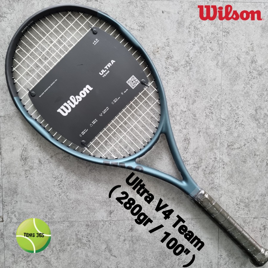 Jual Raket Tenis Wilson Ultra Team V4 ( 280G / 100" ) | Shopee Indonesia