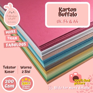 Jual Karton Buffalo 200 gsm A4 F4 | Shopee Indonesia