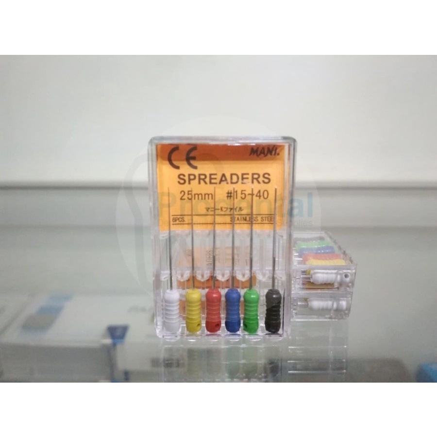 Jual Dental spreader finger spreaders spreader file endodontic PSA 25mm ...