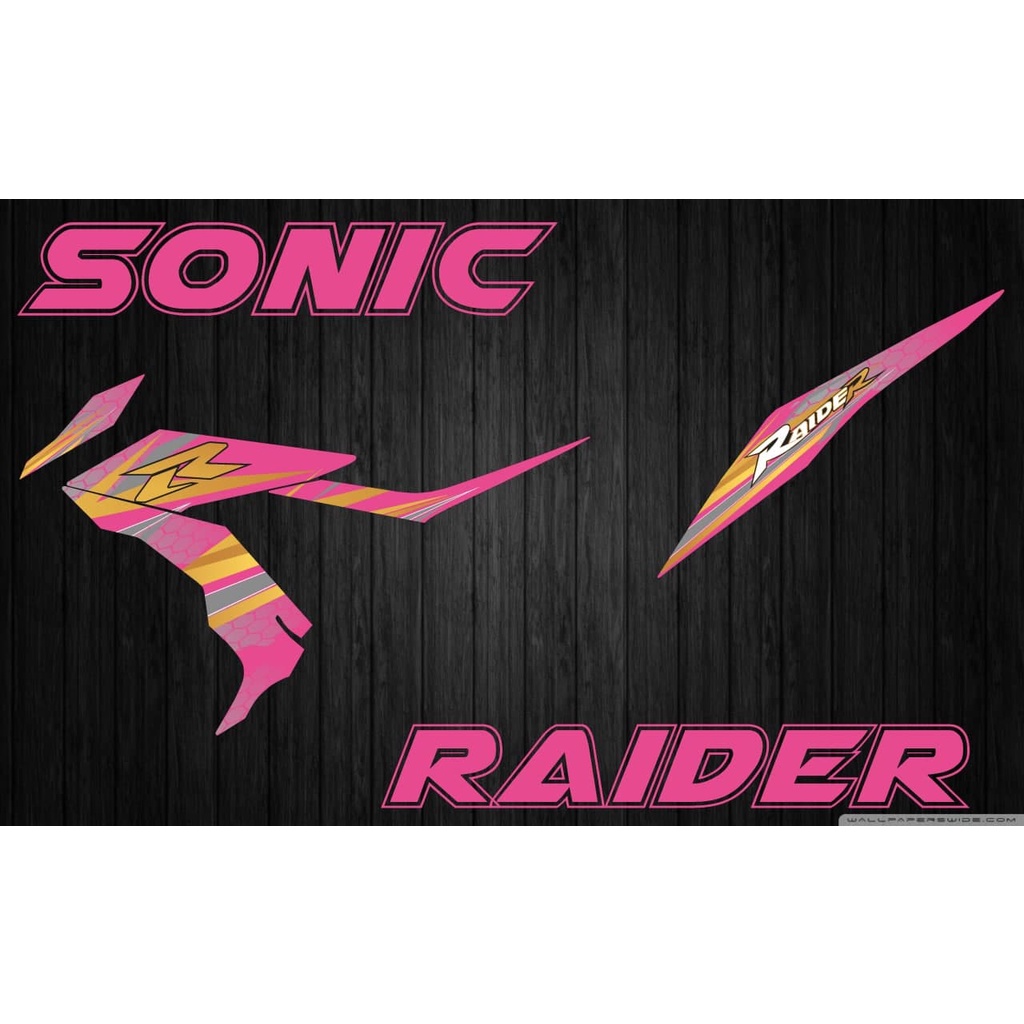 Jual Stiker motor sonic raider | Shopee Indonesia