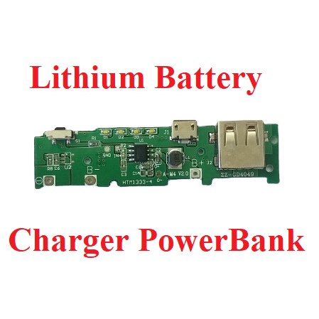 Jual Modul powerbank Cas Baterai lithium 4 led indikator kapasitas ...