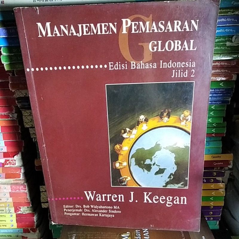 Jual Buku 100% original Manajemen pemasaran Global edisi bahasa Indonesia jilid 2 By Warren J ...
