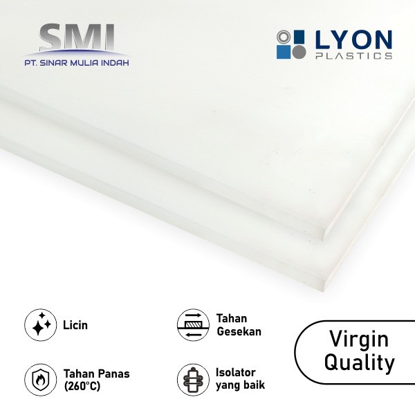 Jual Plat Teflon PTFE Putih Lembaran 5MM x 1M x 1M - SMI Store | Shopee Indonesia