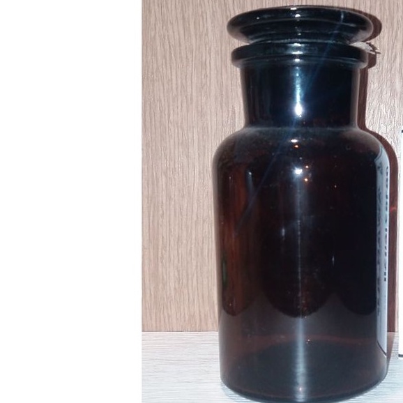 Jual Botol kaca reagent 60ml 60 ml Amber coklat RRC mulut lebar ...