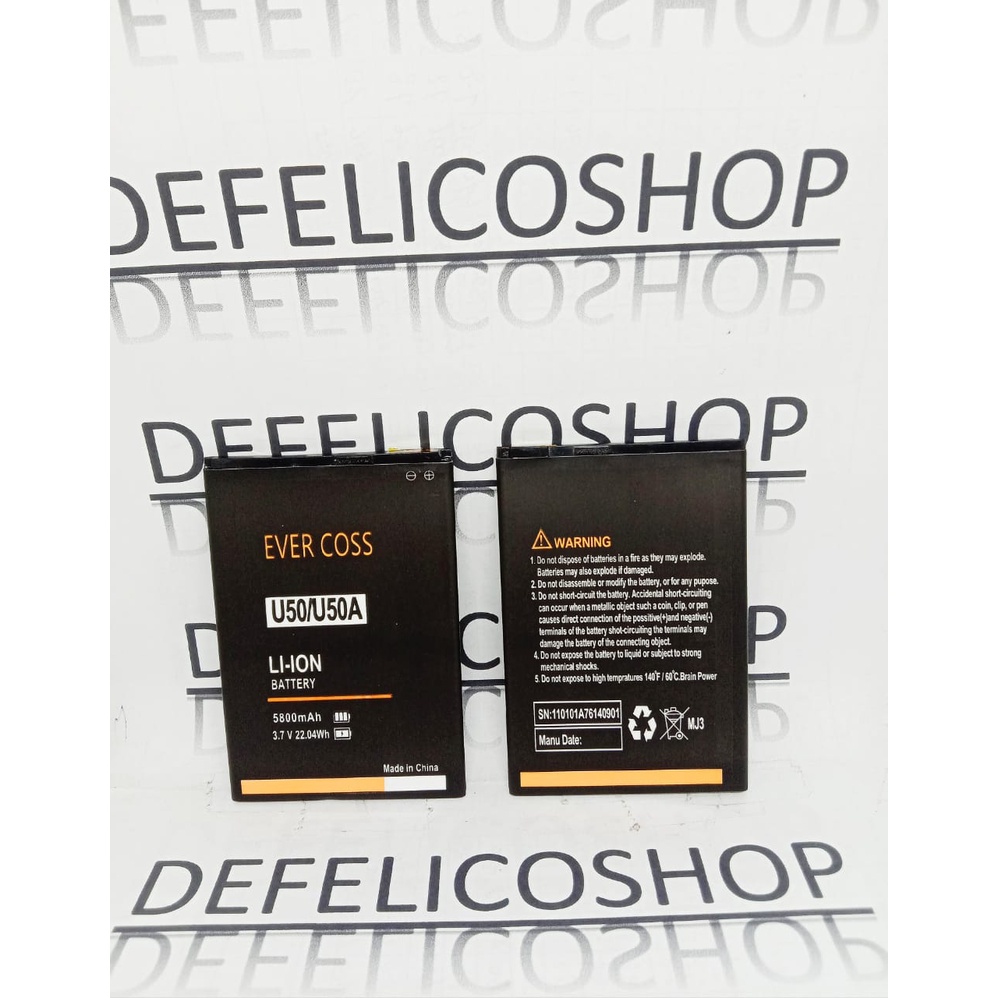 Jual Baterai HP Evercoss U50 Winner Y Smart Batrai Evercross U50A Y Star Batre Cross A75 MAX ...