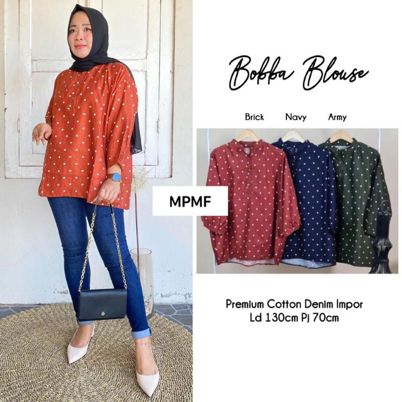 Jual Bobba Blouse | Shopee Indonesia