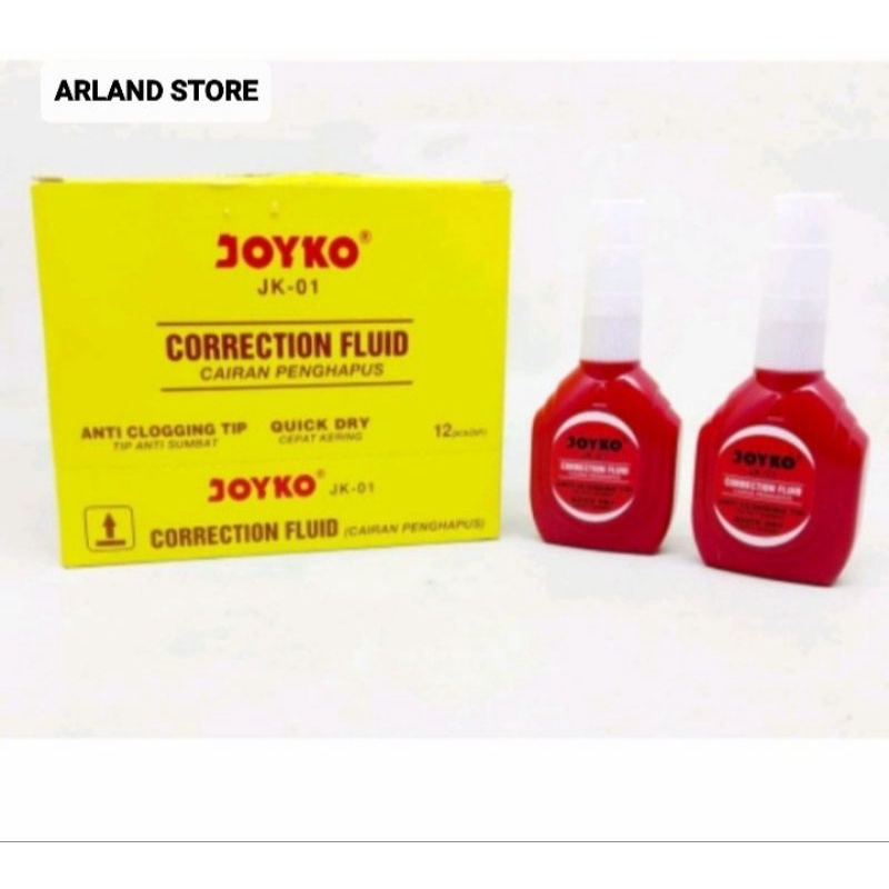 Jual Tipex Cair JOYKO JK-01 Fluid Pen Tipe X ORIGINAL | Shopee Indonesia