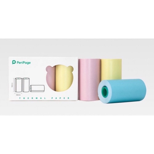 Jual KERTAS PERIPAGE A6 PRINTER THERMAL STICKER PAPER ORIGINAL 57MM X ...