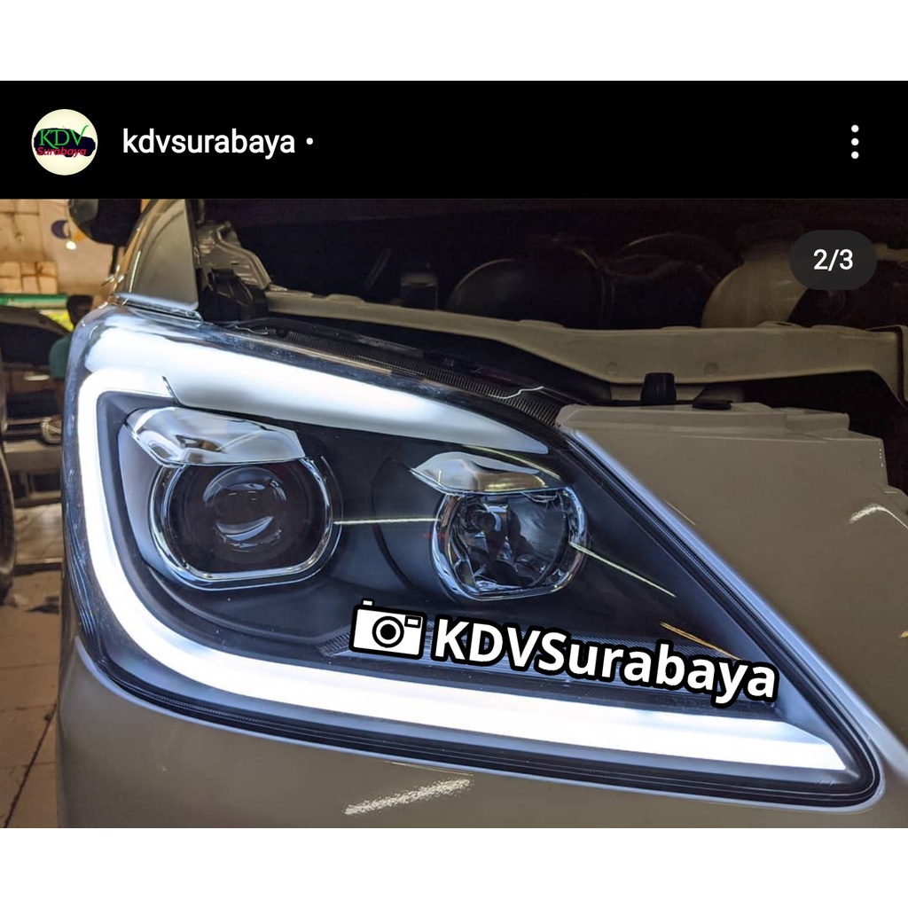 Jual Headlamp Head Lamp Grand Innova Running Sein 2011 2012 2013 2014 ...