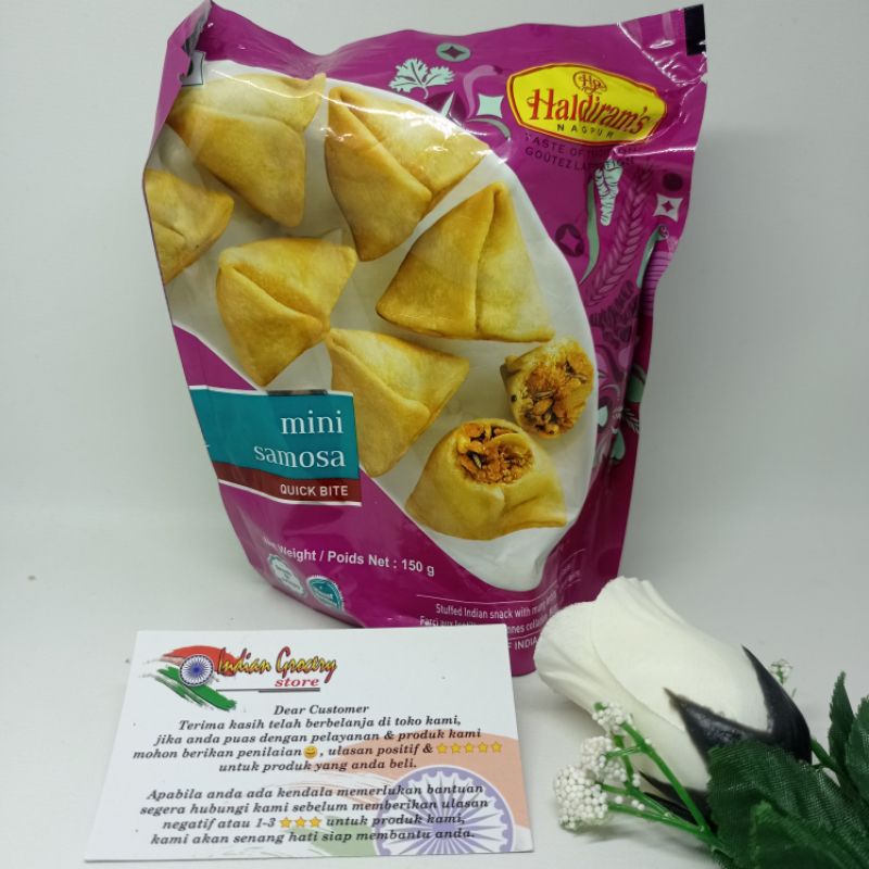 Jual MINI SAMOSA HALDIRAM | Shopee Indonesia