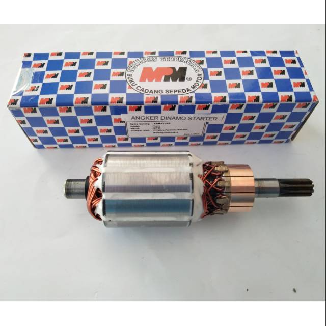 Jual ANGKER ARMATURE DINAMO STARTER VARIO 110/BEAT/SCOOPY KARBU MERK ...