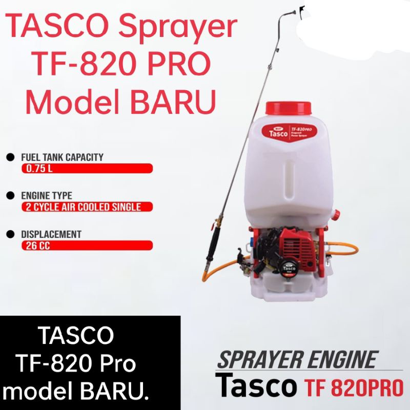 Jual Mesin semprot Hama Asli TASCO TF-820 PRO. Tangki 20 Liter Model BARU. 20 Liter | Shopee ...