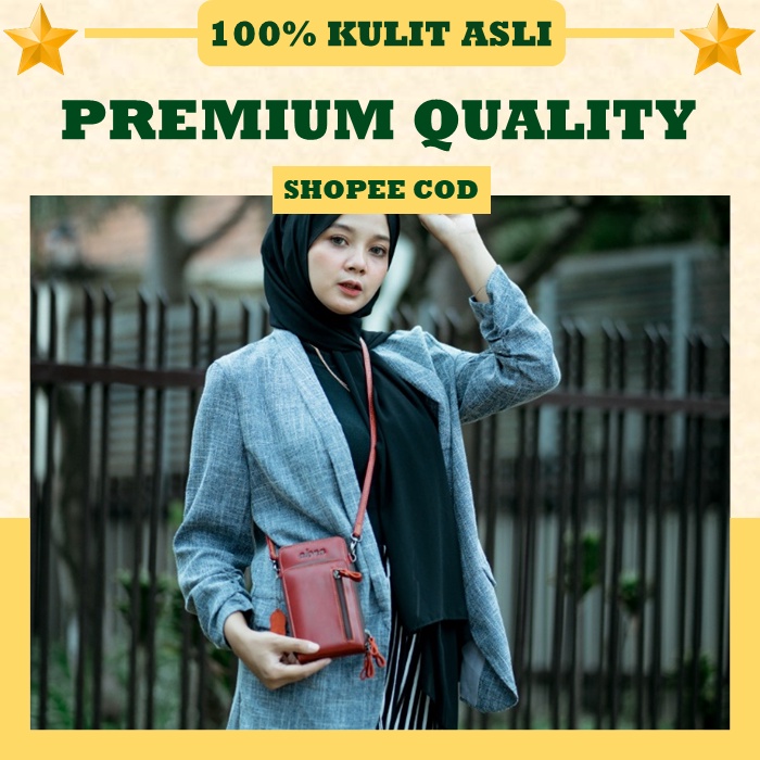 Jual COD Mini Bag Tas Selempang Slempang Kulit Wanita Alona Siren Minibag Branded Sling Bag ...