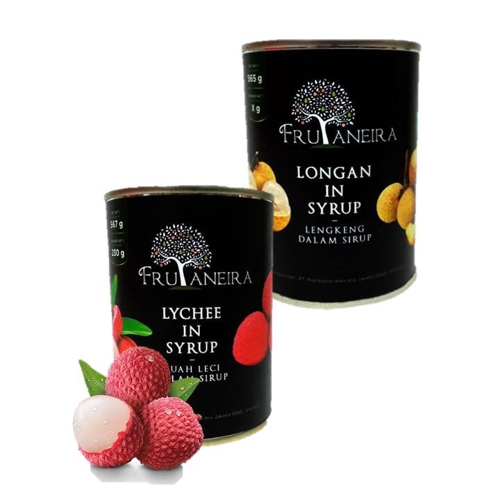 Jual Frutaneira Longan In Syrup buah Kelengkeng/Leci Kaleng | Shopee ...