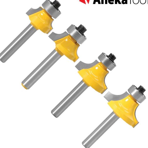 Jual Mata Profil Corner Round Over Bit 1/4 Inch Kayu I6K2 | Shopee ...