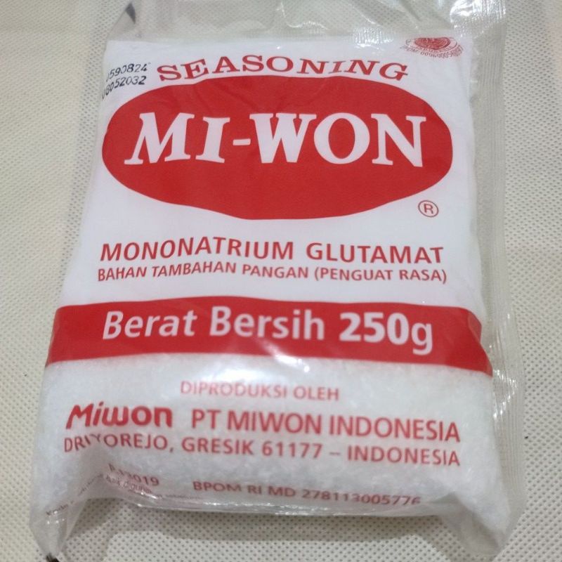 Jual micin ajinomoto miwon penyedap rasa msg vetsin 250gr 500gr ...