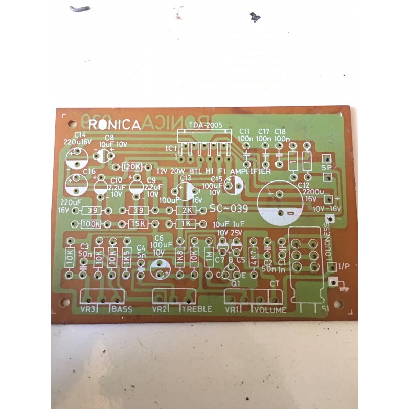 Jual PCB POWER RONIKA TDA2005 | Shopee Indonesia