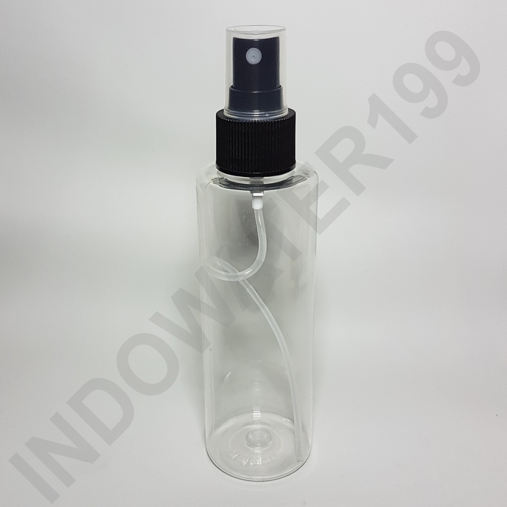 Jual BOTOL SPRAY 150 ML TUBULAR BENING KEPALA SPRAY HITAM MINIMAL 20 ...
