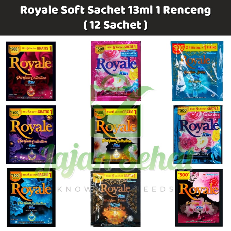 Jual Royale Soft Sachet 13ml 1 Renceng ( 12 Sachet ) | Shopee Indonesia