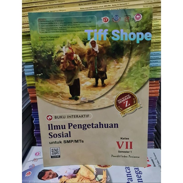 Jual Buku lks pr interaktif ilmu pengetahuan sosial, ips kelas VII, 7 semester 1 tahun 2022 ...