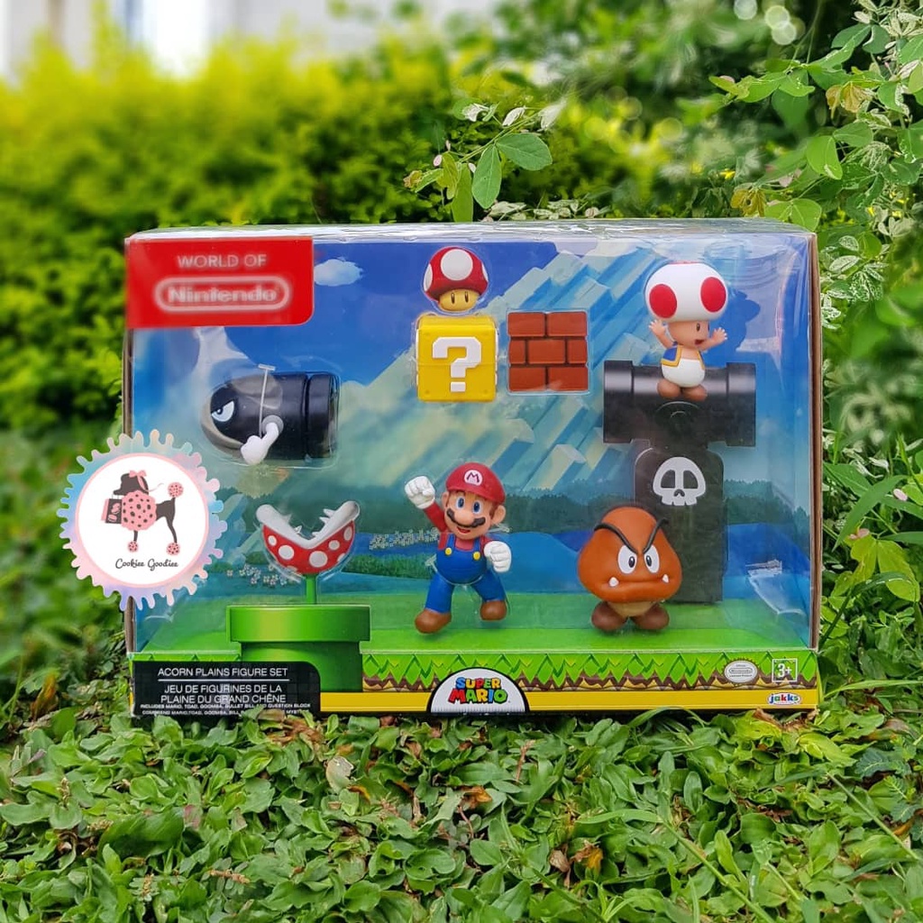 Jual Nintendo Super Mario Acorn Plains Multipack Diorama Set | Shopee ...