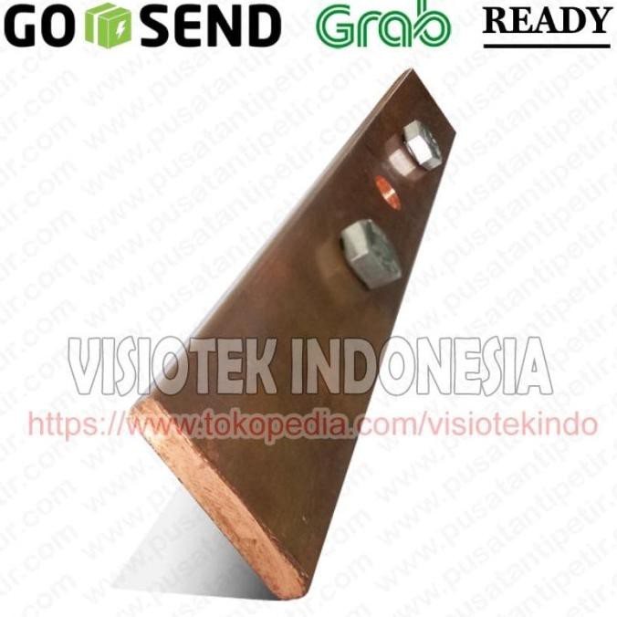 Jual Busbar Plat Tembaga 8x30x230 / Busbar Grounding / Busbar Panel ...