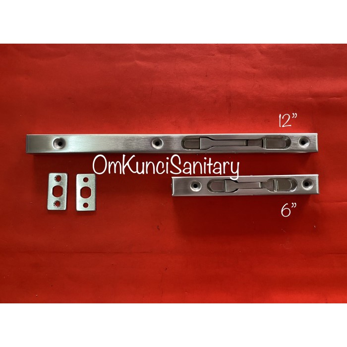 Jual Grendel Tanam Pintu Double Slot Tanam Pintu Dobel Stainless ...