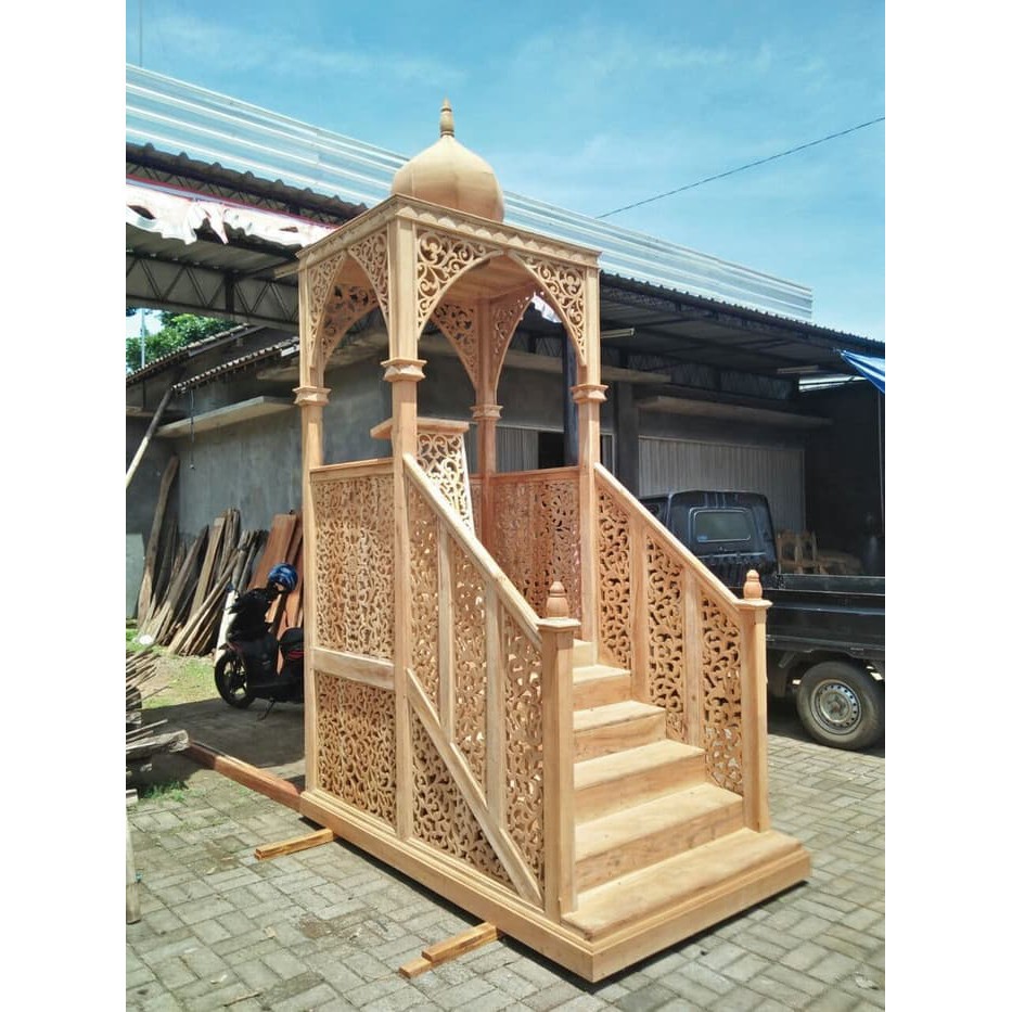 Jual Mimbar Masjid Putih Jumbo | Shopee Indonesia