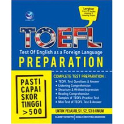 Jual Buku Toefl Test Of English As A Foreign Language Preparation Andi ...