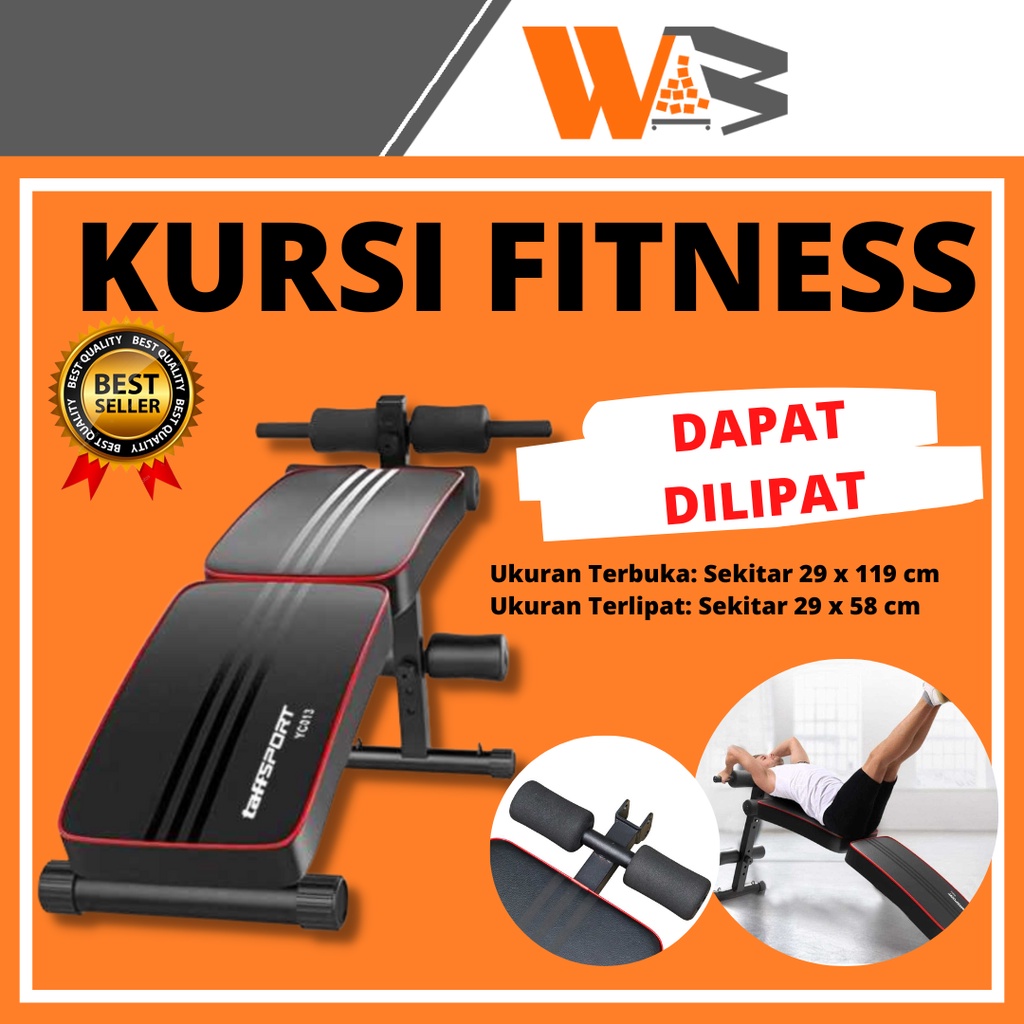 Jual COD Kursi Olahraga Fitness / Alat Fitness Melatih Otot / Kursi ...