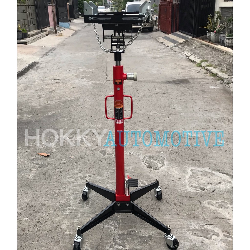 Jual transmission jack 500 kg double pump / dongkrak transmisi model ...