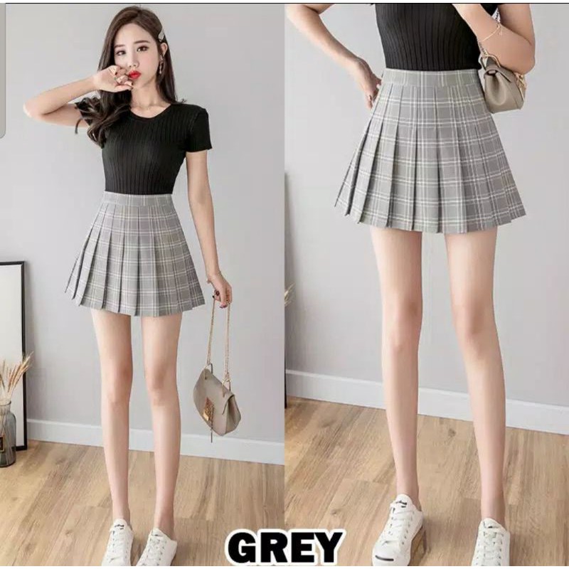 Jual LOVELY 701 Korean Skrit /Korean Pleated Skrit /Tennis Skrit/Mini ...