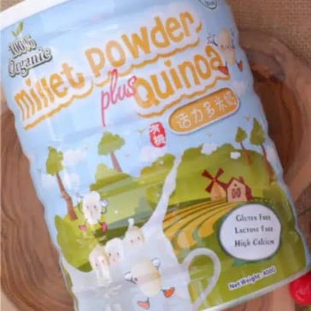 Jual Susu beras millet powder plus Quinoa | Shopee Indonesia