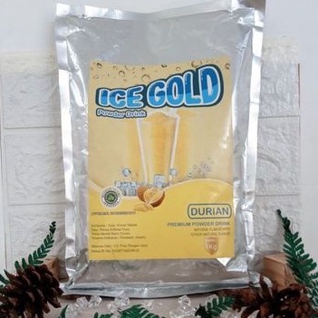 Jual Serbuk Minuman Ice Gold Varian Durian Mix 1kg | Shopee Indonesia
