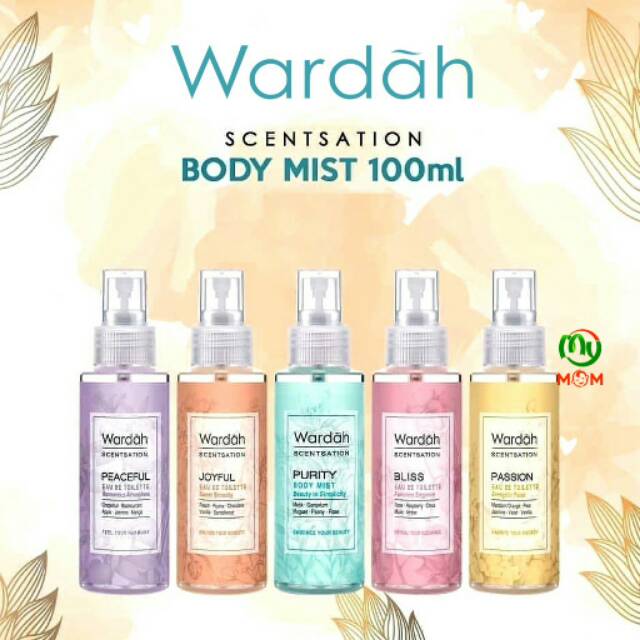 Jual WARDAH SCENTSATION BODY MIST 100 ML | Shopee Indonesia