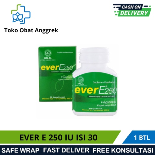 Jual EVER E 250IU 30 TABLET/SUPLEMEN | Shopee Indonesia