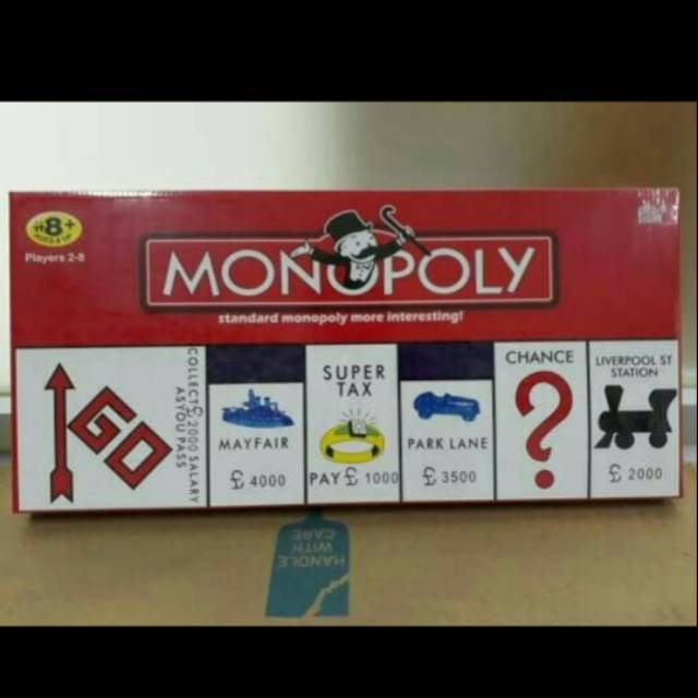 Jual Monopoly versi classic mainan board games monopoli edukasi ...