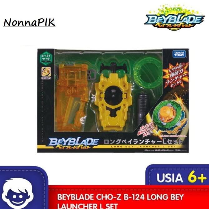 Jual TAKARA TOMY, Beyblade Burst B-124 Long Bey Launcher L Set | Shopee Indonesia