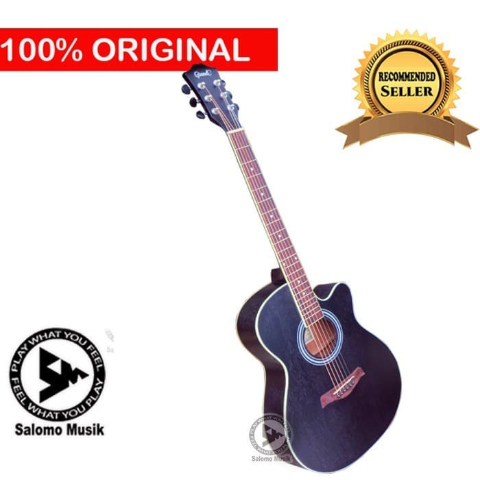 Jual Gitar Akustik Elektrik Grande GWC40 MBK EQ Original With Bag | Shopee Indonesia