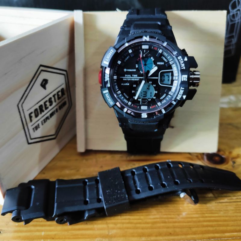 Jual Jam Tangan Pria JTF 1017 Forester Original Jam Tangan Tahan Air ...