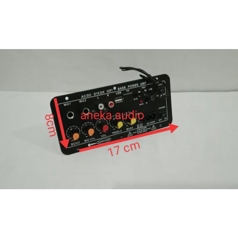 Jual Kit basstube modul subwoofer HI FI 10K Bluetooth & power amplifier ...