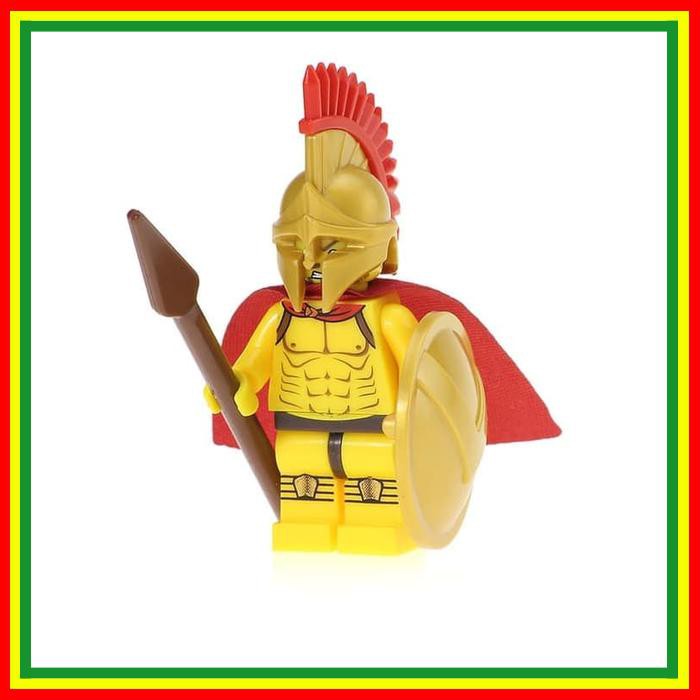 Jual 300 KING LEONIDAS SPARTAN WARRIOR MINIFIGURE LEGO BOOTLEG | Shopee ...