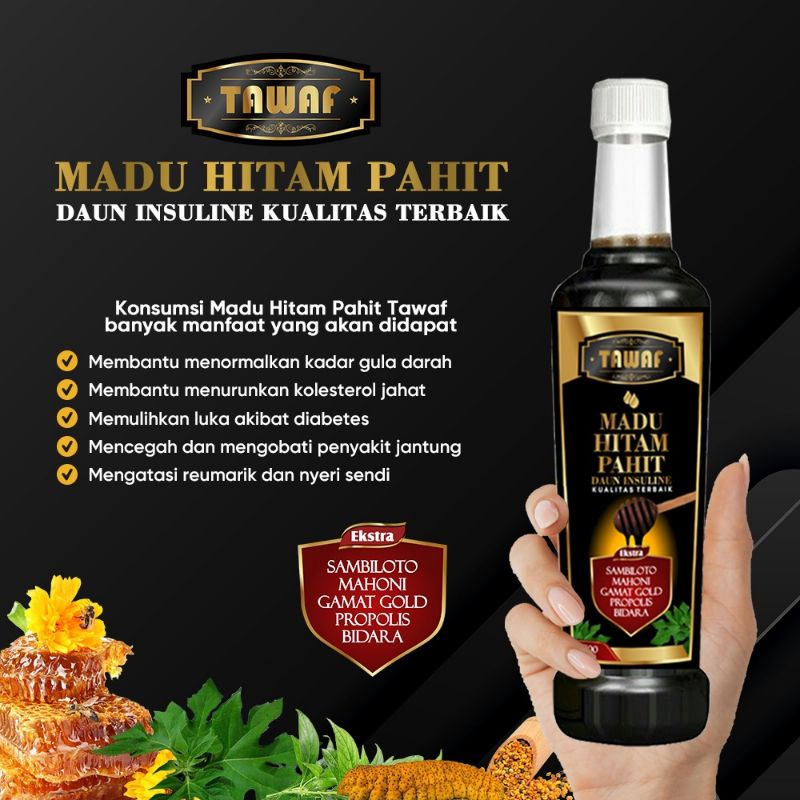 Jual MADU HITAM TAWAF 6 IN 1 KOMPOSISI LENGKAP DAN LEBIH BERKHASIAT ...