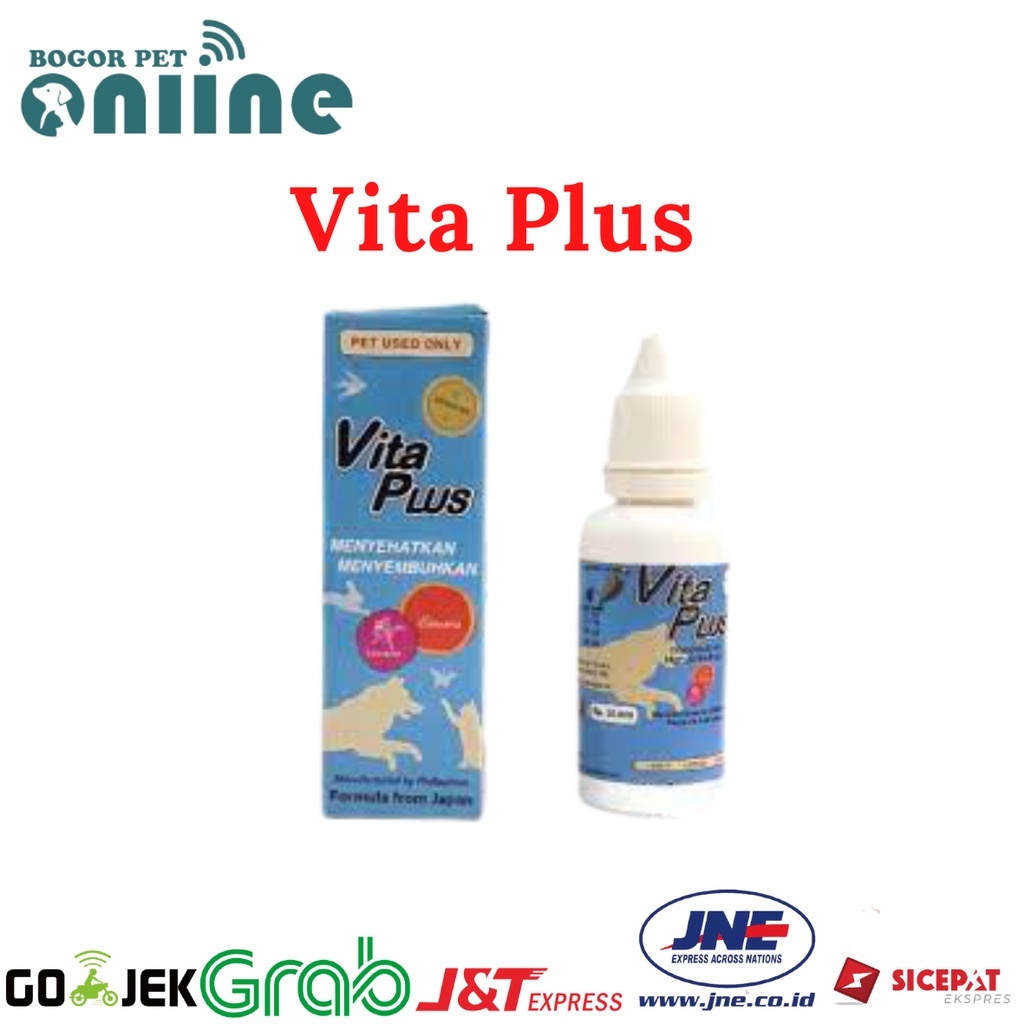 Jual Vita Plus 30ml/vitamin kucing/vitamin hewan - ITAMIN KUCING KELINCI ANJING VITA PLUS OBAT ...